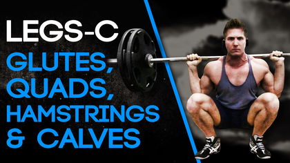 LEGS-C: GLUTES, QUADS, HAMSTRINGS & CALVES #SHREDCHALLENGE
