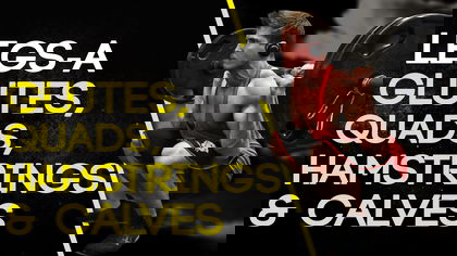 LEGS-A: GLUTES, QUADS, HAMSTRINGS & CALVES #SHREDCHALLENGE